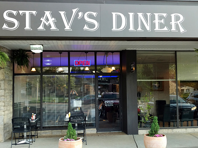 Classic stone exterior that whispers "come in and stay awhile." This isn't architectural showboating&mdash;it's the confident simplicity of a place that lets its food do the talking.