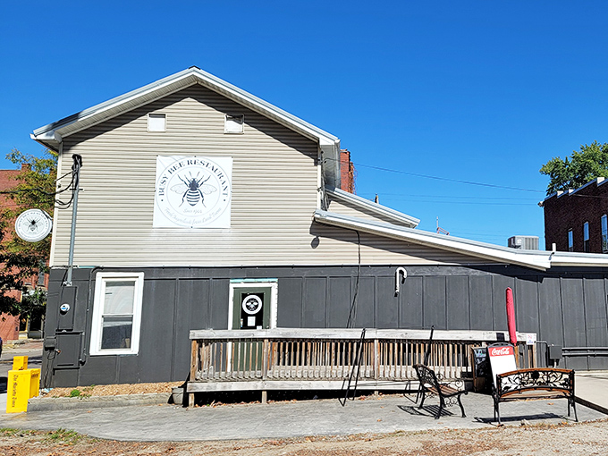 Sporting a fresh coat of paint, this unassuming building houses culinary treasures that locals have been keeping secret from the rest of Ohio.