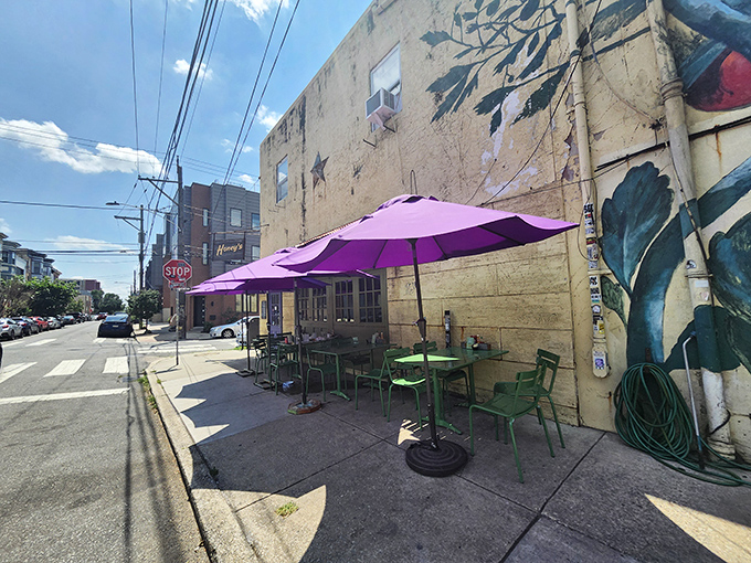 The unassuming yellow exterior of Honey's Sit 'n Eat might not scream "food destination," but locals know this Northern Liberties gem holds breakfast treasures within.