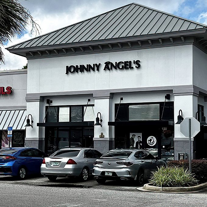 Johnny Angel's exterior might look unassuming, but inside this Jacksonville gem, breakfast dreams come true with retro flair and heavenly flavors.