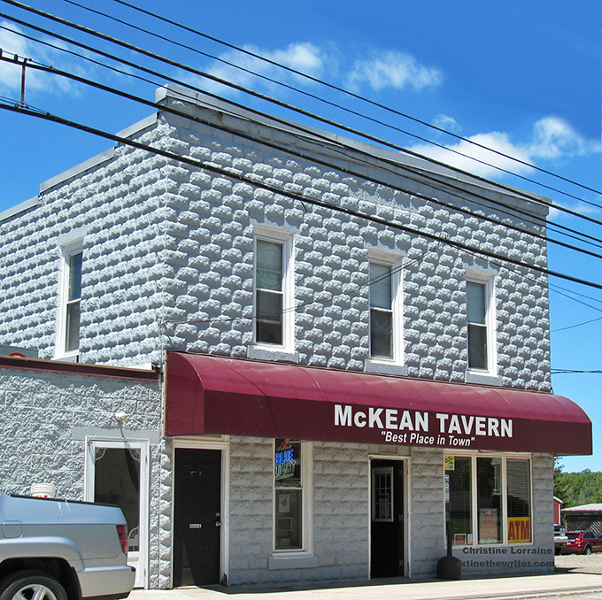 The unassuming stone exterior of McKean Tavern proves once again that the best food often hides behind the most modest facades. "Best Place in Town" isn't just hopeful marketing&mdash;it's a promise.