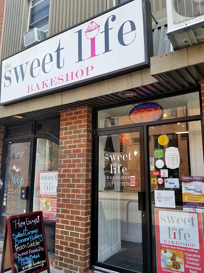 The unassuming storefront of The Sweet Life Bakeshop beckons like a sugar-scented lighthouse on Philadelphia's busy streets. Sometimes the best treasures hide in plain sight.