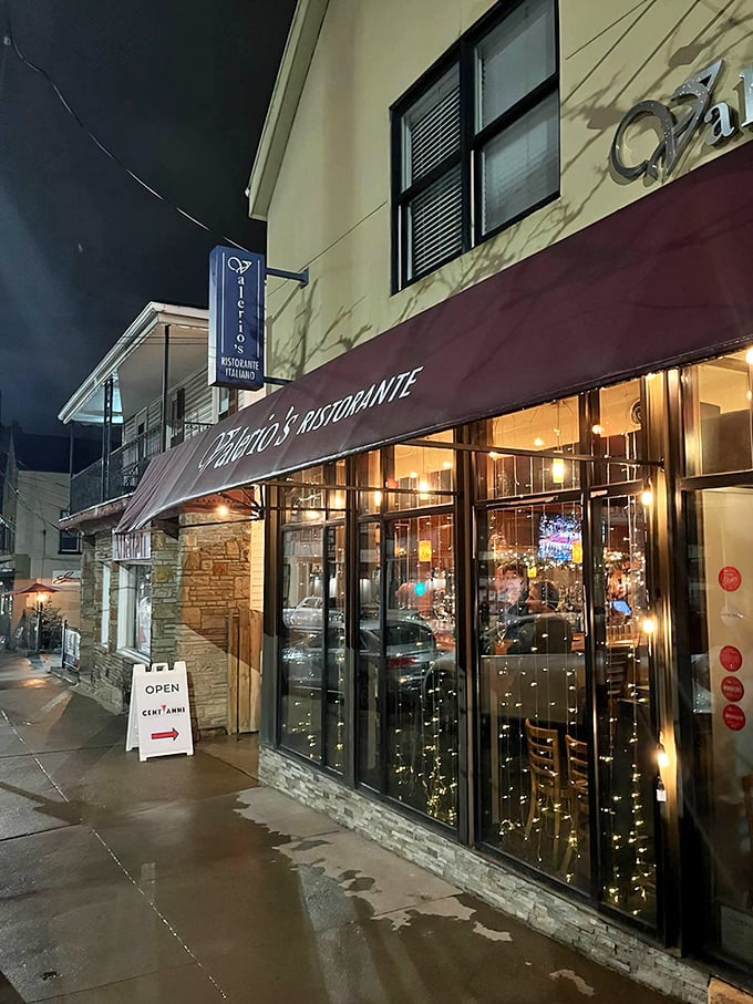 As night falls, Valerio's transforms into a beacon of warmth on Murray Hill Road, string lights twinkling like stars guiding hungry pilgrims home.