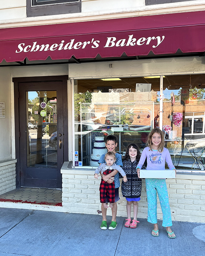 That signature red awning isn't just a sunshade&mdash;it's a beacon calling sweet-toothed pilgrims from across Ohio to donut nirvana.