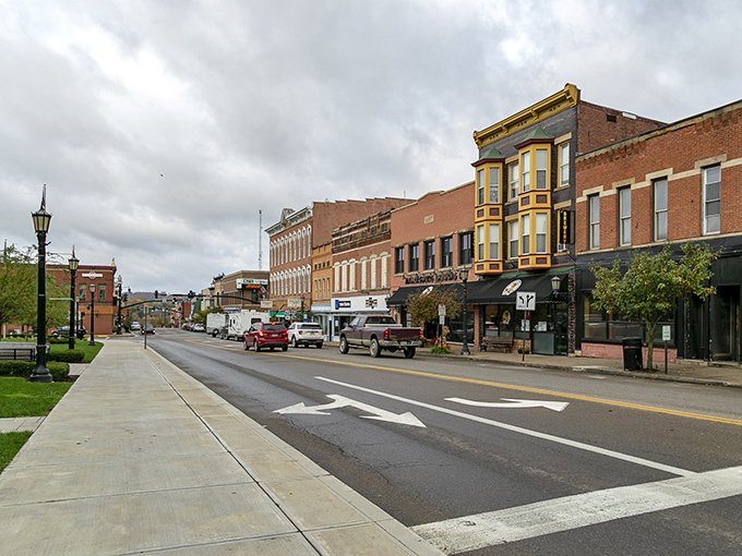 Jackson Street's historic storefronts stand like a lineup of architectural celebrities, each brick telling stories of a bygone era while still hosting modern-day commerce.
