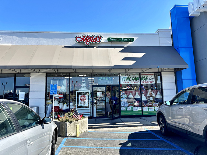 The unassuming storefront of Moio's might not scream "food paradise," but neither did that hole-in-the-wall place in Naples that changed my life forever.