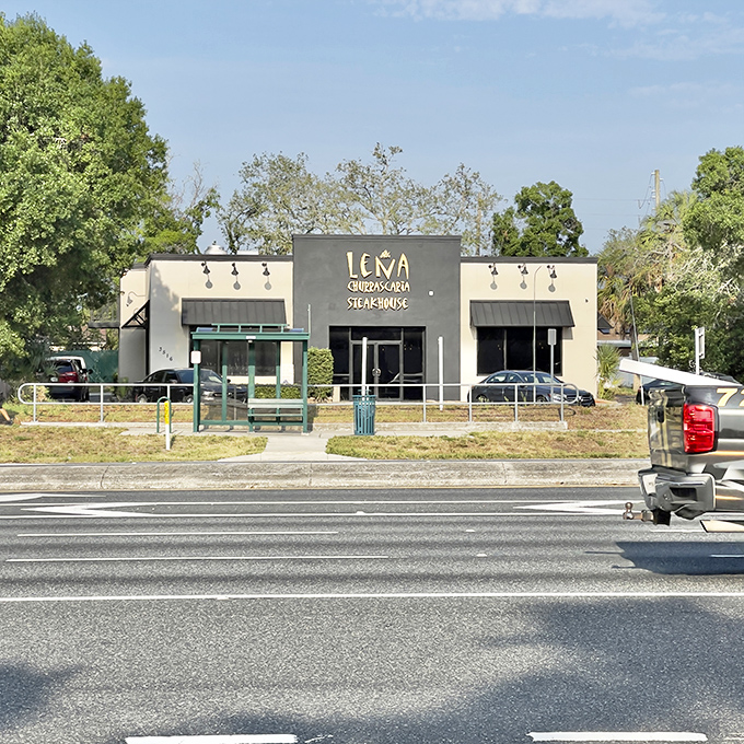 The unassuming exterior of Le&ntilde;a Steakhouse is like that friend who doesn't brag but delivers every time. Culinary treasures often hide in plain sight. 
