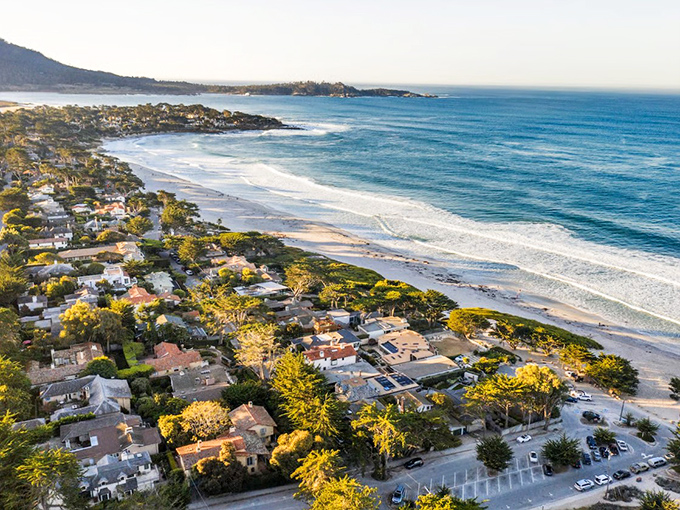 Mother Nature showing off again! Carmel's coastline offers that perfect blend of rugged drama and serene beauty that makes California's shores legendary.