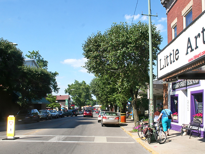Yellow Springs welcomes visitors with the kind of charm that makes you forget why cities seemed important.