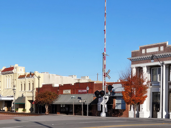 Main Street Dillon greets visitors with classic small-town charm. Those brick facades have stories to tell&mdash;if only walls could talk!