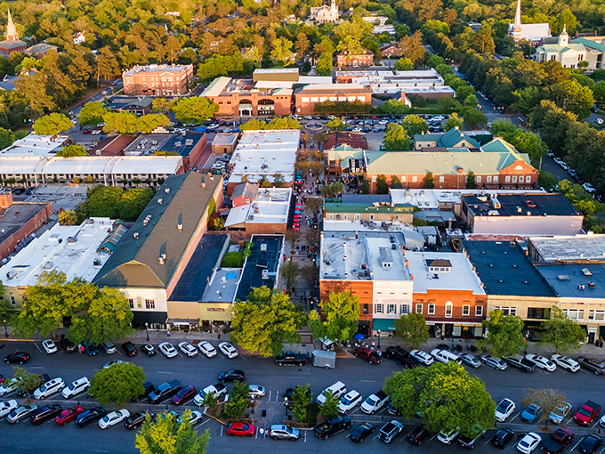 Downtown Aiken buzzes with activity while maintaining its small-town soul &ndash; those tree-lined streets weren't designed for rushing, but for savoring.