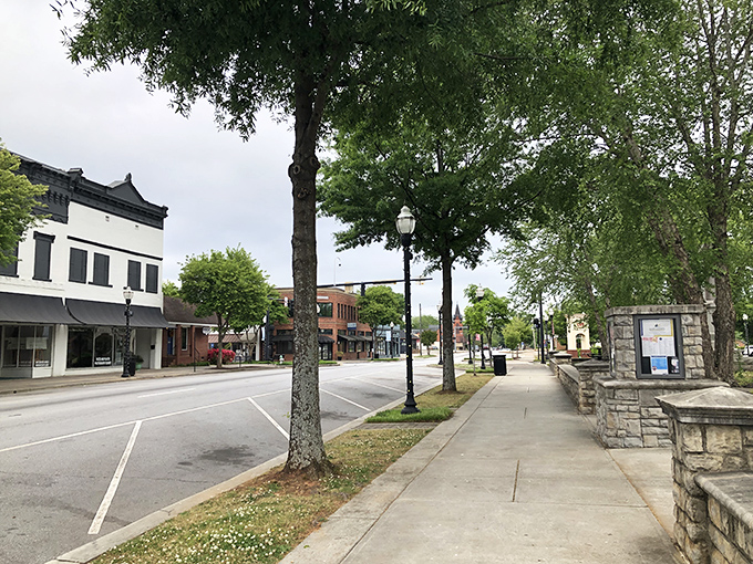 Tree-lined streets where even the sidewalks seem to whisper "slow down, you're retired now."