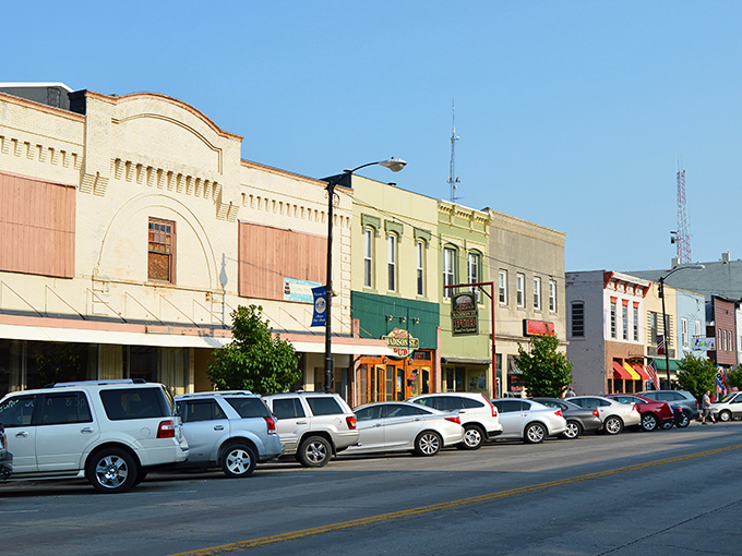 Downtown Port Clinton's historic facades stand like a living museum of small-town Americana, where time slows down and conversations speed up.