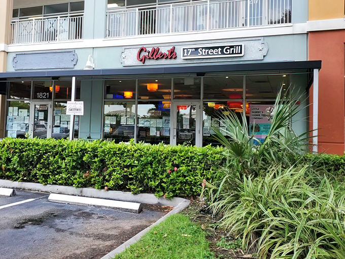 The unassuming storefront of Gilbert's 17th Street Grill proves once again that Florida's best culinary treasures often hide in plain sight.