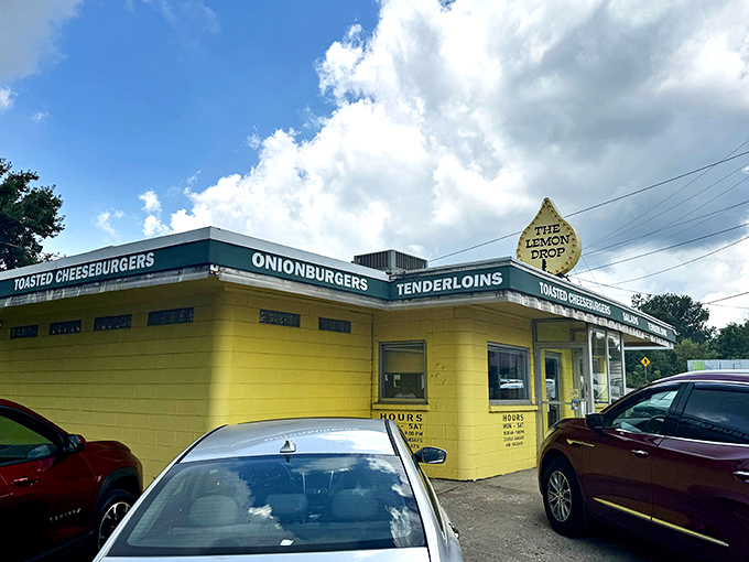 The sunshine-yellow exterior of The Lemon Drop isn't just a building&mdash;it's a time machine to when restaurants knew exactly what they were and embraced it wholeheartedly.
