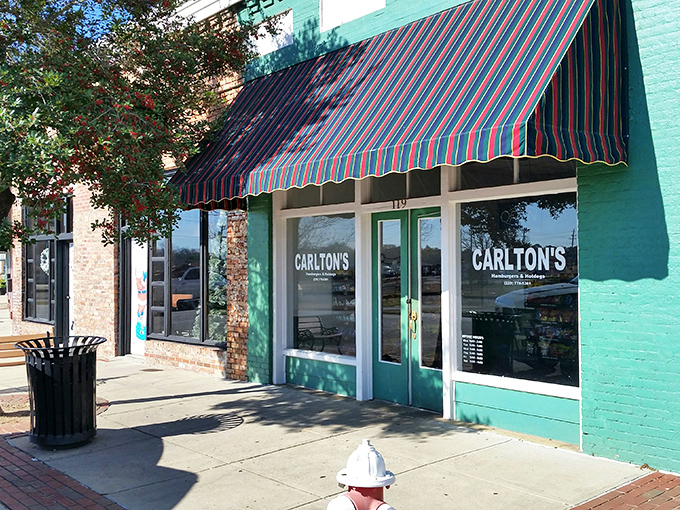 The mint-green facade with its classic striped awning isn't trying to impress anyone&mdash;it doesn't need to. The food does all the talking.