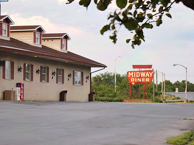 That red brick charm and those dormer windows practically whisper "come hungry, leave happy."