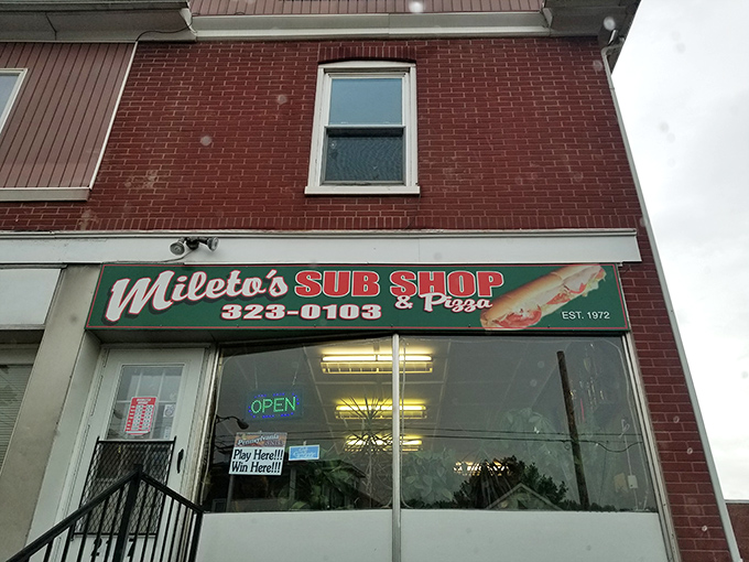 The unassuming brick storefront of Mileto's has been beckoning hungry Williamsport residents since 1972. Some treasures don't need fancy packaging.