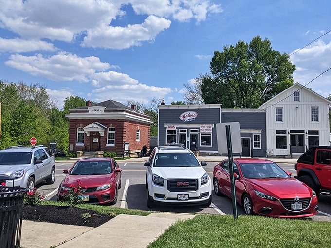 The unassuming gray exterior of Galena Diner hides culinary treasures within, like finding a diamond in your grandmother's jewelry box.