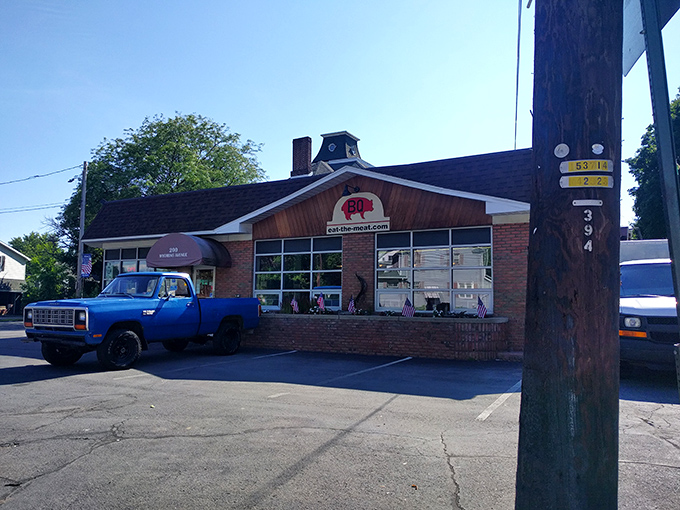 Don't let the humble exterior fool you&mdash;this unassuming brick building houses barbecue magic that would make even the most dedicated Texas pit master nod in approval.
