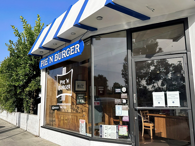 That classic storefront isn't trying to impress anyone with trendy design&mdash;it's too busy focusing on what matters: the perfect burger waiting inside.