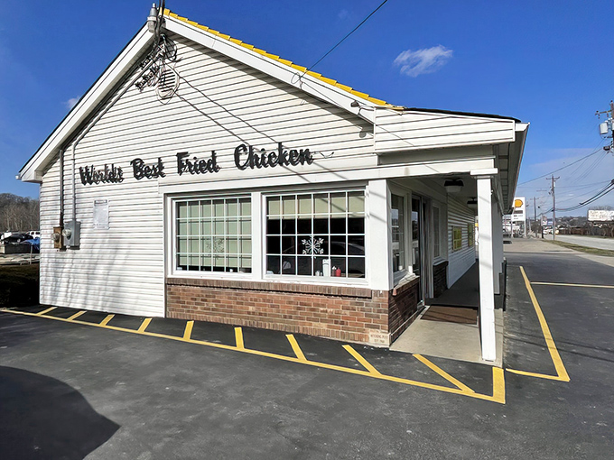 The unassuming exterior of Hitching Post Kellogg promises little but delivers culinary magic. Sometimes the best treasures hide in plain sight.