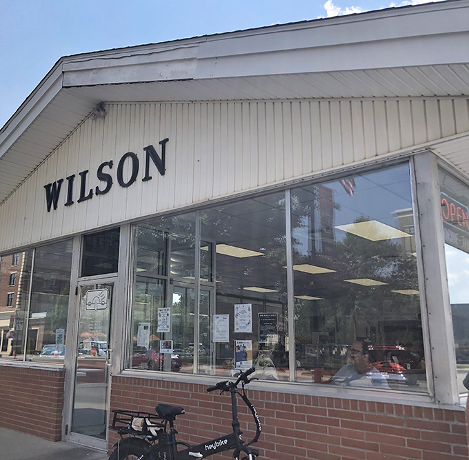 The unassuming white exterior of Wilson's belies the culinary magic happening inside. Since 1936, this Findlay landmark has been serving up happiness on a bun. 