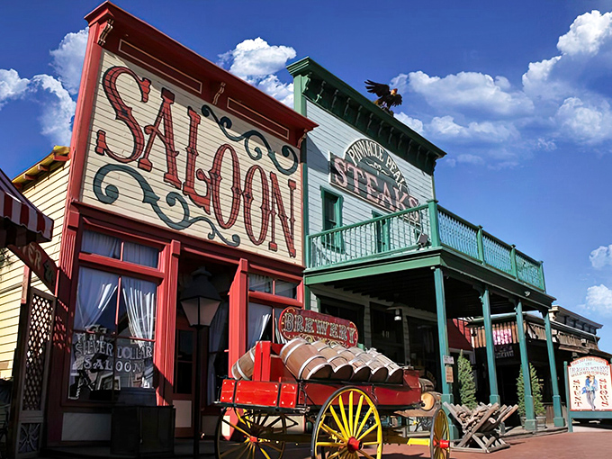 Step into a Western movie set that happens to serve incredible steaks. The vibrant facade of Pinnacle Peak promises an experience straight out of Tombstone.