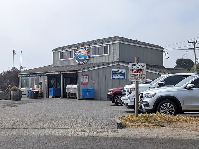 The unassuming gray exterior of Fisherman's Cove in Bodega Bay might not scream "culinary destination," but that's exactly how the best seafood treasures are found.