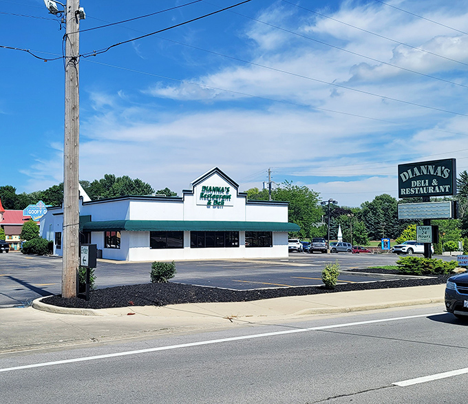 The unassuming exterior of Dianna's belies the culinary treasures within. Like finding a diamond in a strip mall, this Sandusky gem beckons hungry travelers.