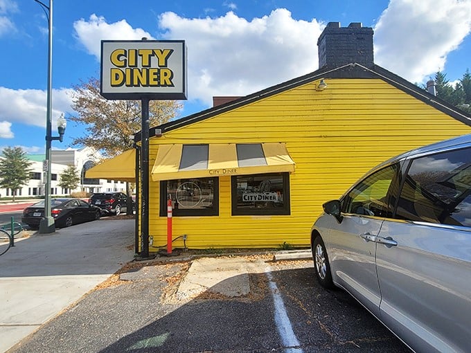 That classic City Diner sign promises what every hungry Virginian needs: a proper meal in a place where everybody might not know your name, but they'll treat you like they do.