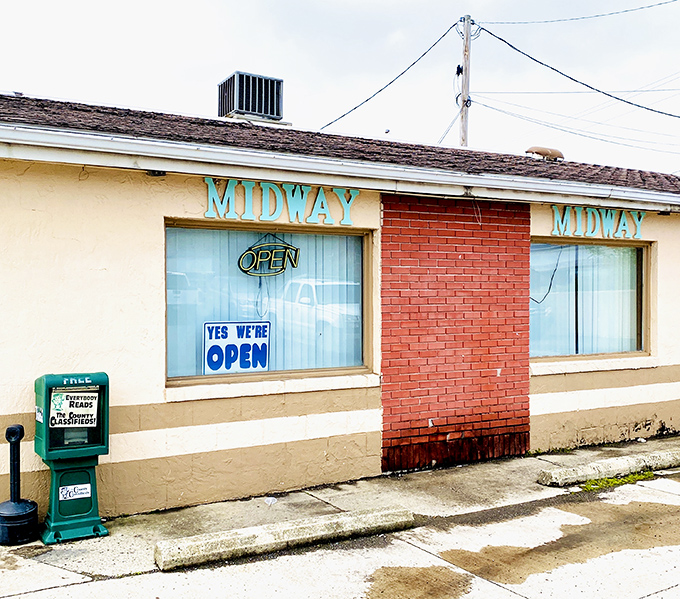 The unassuming exterior of Midway Restaurant in Kenton might not scream "culinary destination," but that's exactly how hidden gems are supposed to look.