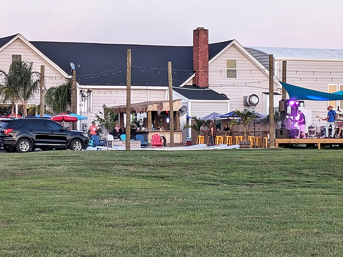 The unassuming exterior of Old Salty's belies the seafood treasures within. Like finding a pearl in an oyster, this waterfront gem awaits discovery.