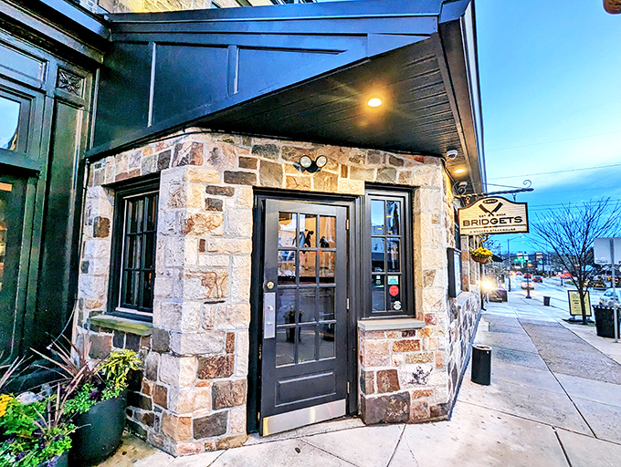 The stone facade of Bridget's welcomes you like an old friend who happens to be an architectural genius. Ambler's culinary cornerstone stands ready for your arrival.