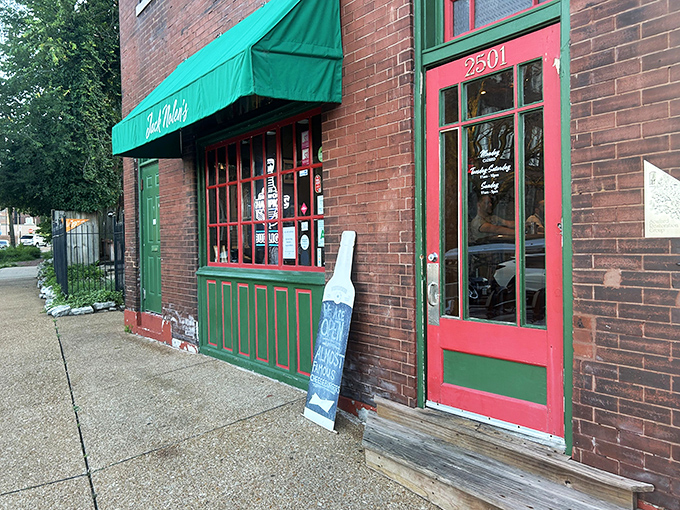 Your burger destiny awaits behind this unassuming storefront &ndash; where smashed patties achieve crispy-edged perfection.