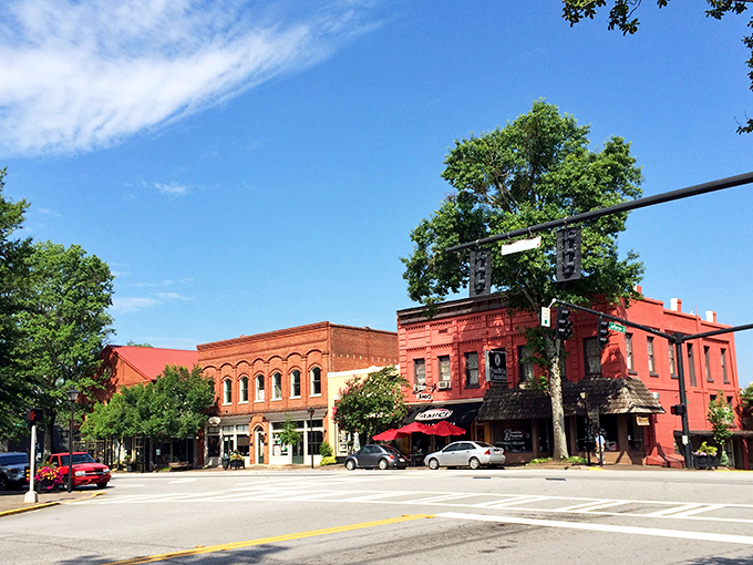 Madison's historic downtown looks like it was plucked straight from a Hollywood set&mdash;except these brick beauties have stories that predate the film industry itself.