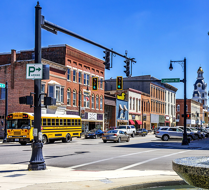 Downtown Van Wert looks like a Norman Rockwell painting come to life, where historic brick buildings house local businesses that remember your coffee order.