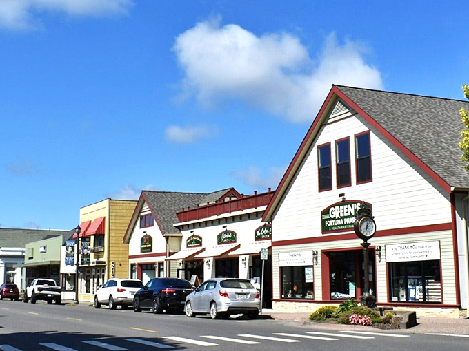 Fortuna's Main Street looks like it was plucked from a Hallmark movie, minus the contrived romance plot and with 100% more authentic small-town charm.