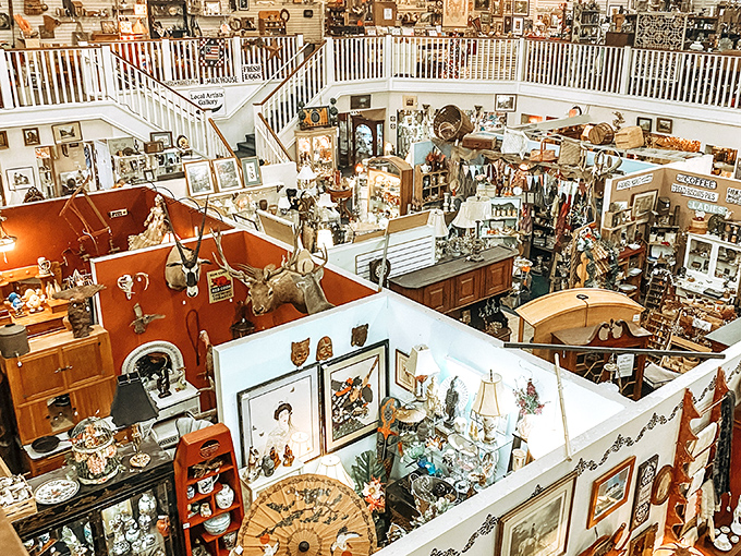 From the outside, it looks unassuming, but inside this treasure chest awaits a wonderland where your wallet stays happy and your car leaves full.