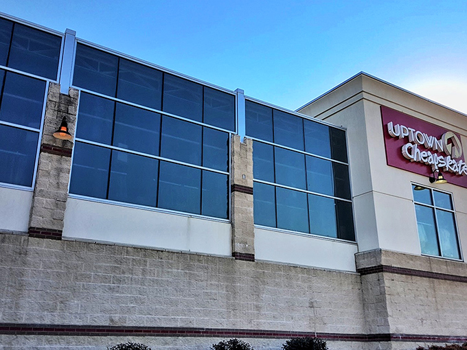 The modern storefront belies the treasure trove within&mdash;Uptown Cheapskate's sleek exterior is just the appetizer to a feast of fashion finds.