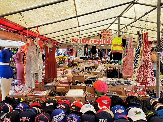 The produce section at International Market World stretches as far as the eye can see, a colorful gauntlet of farm-fresh temptations waiting to fill your fridge.