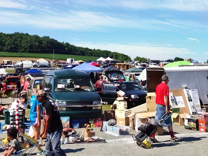 The treasure hunter's playground spreads out under Pennsylvania skies, where one person's castoffs become another's prized discoveries.