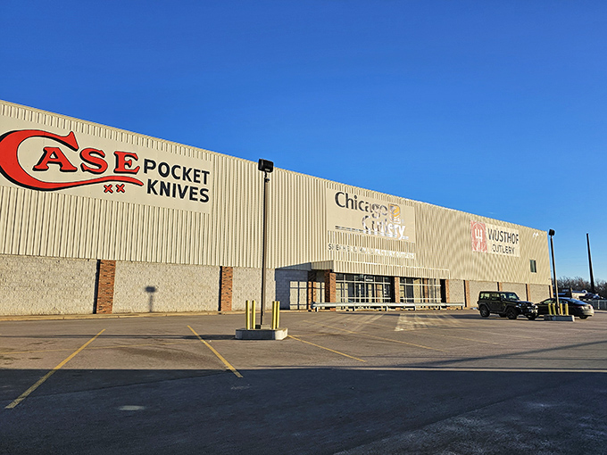 The exterior promises what's inside: a treasure trove of quality goods at prices that won't haunt your dreams.