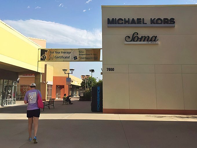 Michael Kors and Soma anchor one section of OKC Outlets, where designer labels meet prices that won't make your wallet weep.