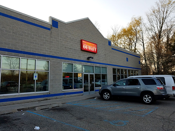 The unassuming exterior hides a wonderland of bargains inside, like finding out Clark Kent is actually Superman with discount powers.