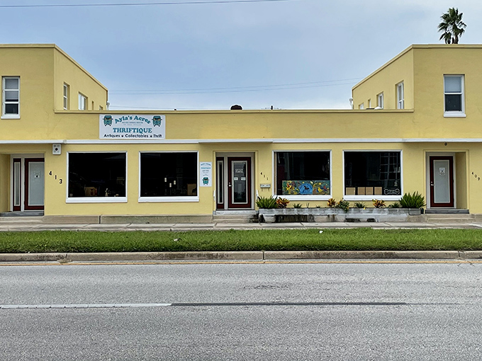 From the street, this cheerful building promises treasures within &ndash; like finding the perfect neighborhood restaurant that locals try to keep secret.