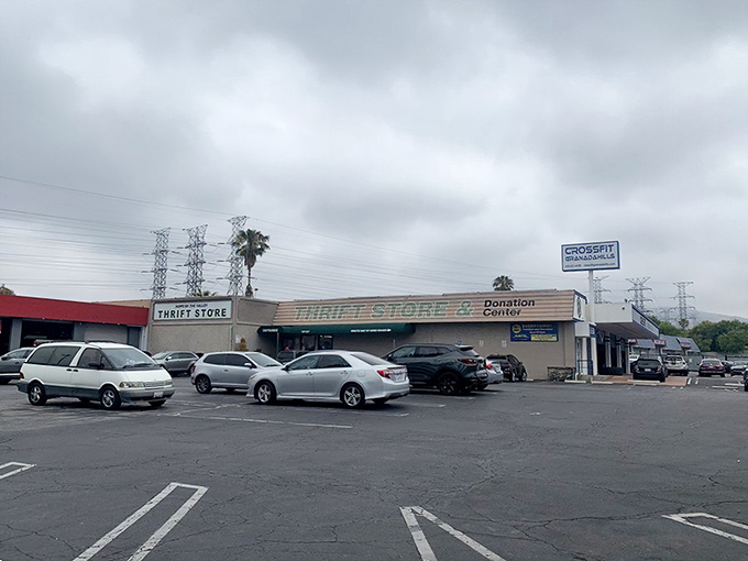 Your new favorite shopping destination awaits behind this unassuming storefront in Granada Hills, California.