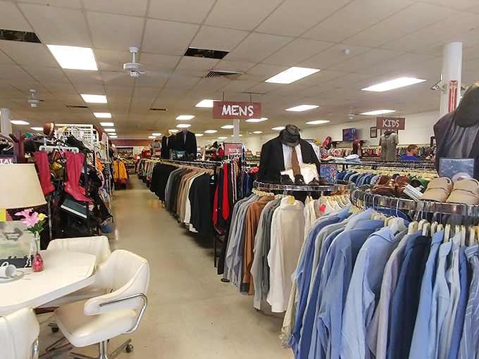 Welcome to the mothership of secondhand shopping, where your wallet can finally relax and enjoy the ride.