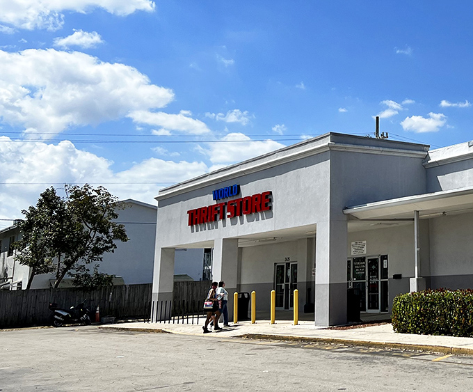 The unassuming storefront that houses more treasures than a pirate's chest in downtown Lake Worth Beach.