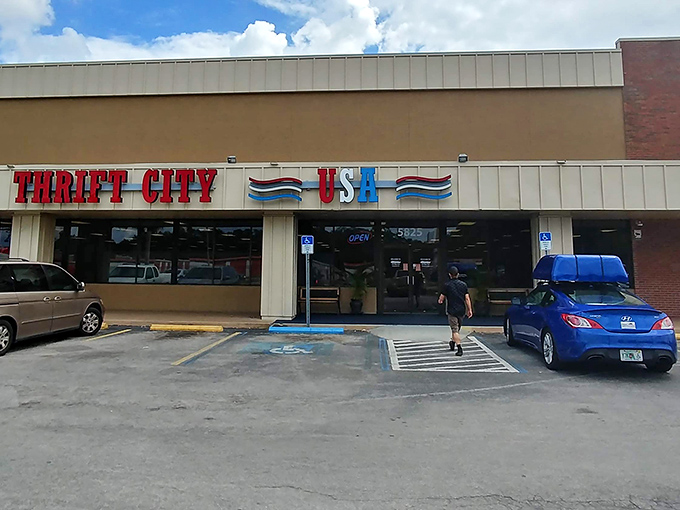 Welcome to the mothership of secondhand shopping, where your wallet can finally relax and enjoy the ride.